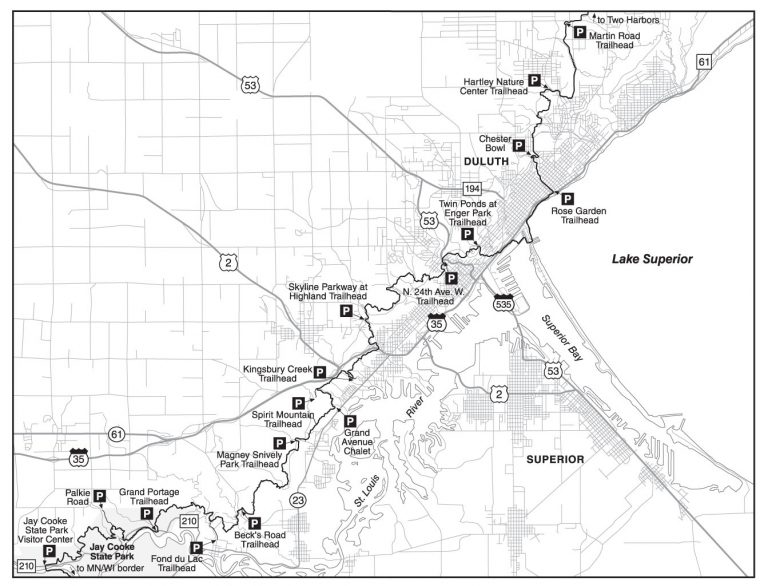 Trail Section- MN/WI Border to Duluth | Hike the SHT