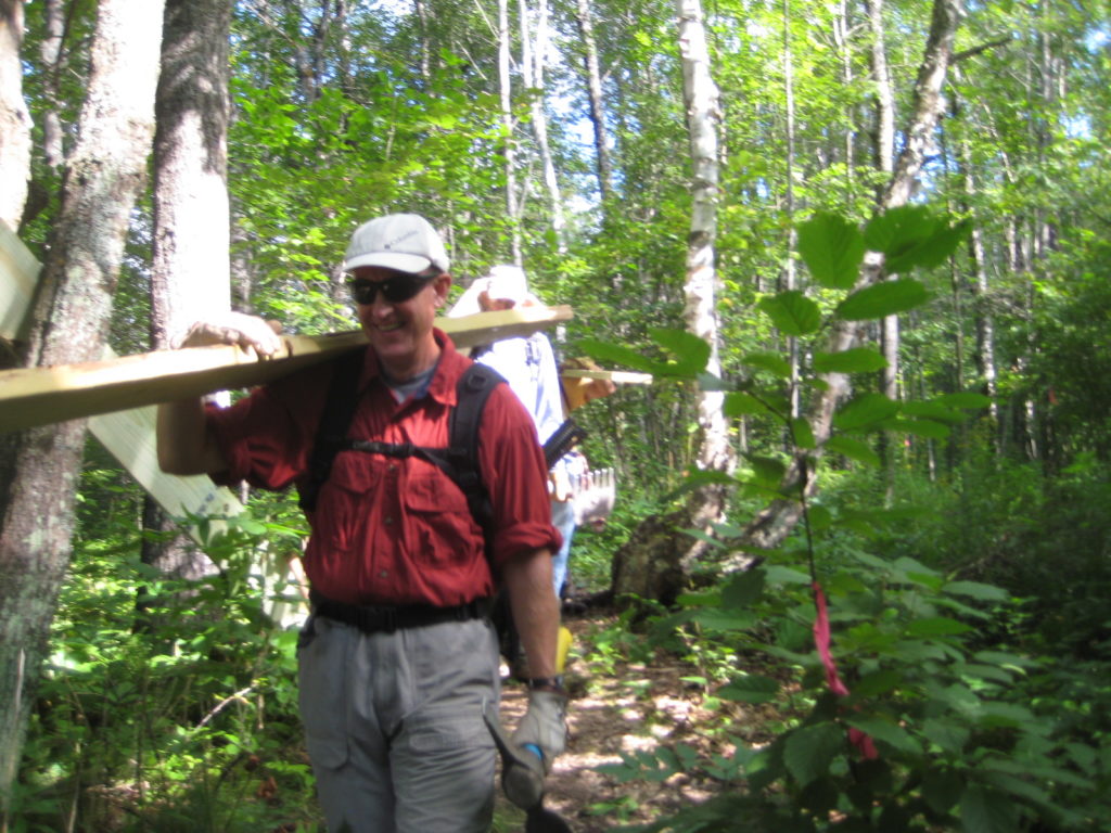 Lumber Carry 2 Larry Sampson - Superior Hiking Trail Association